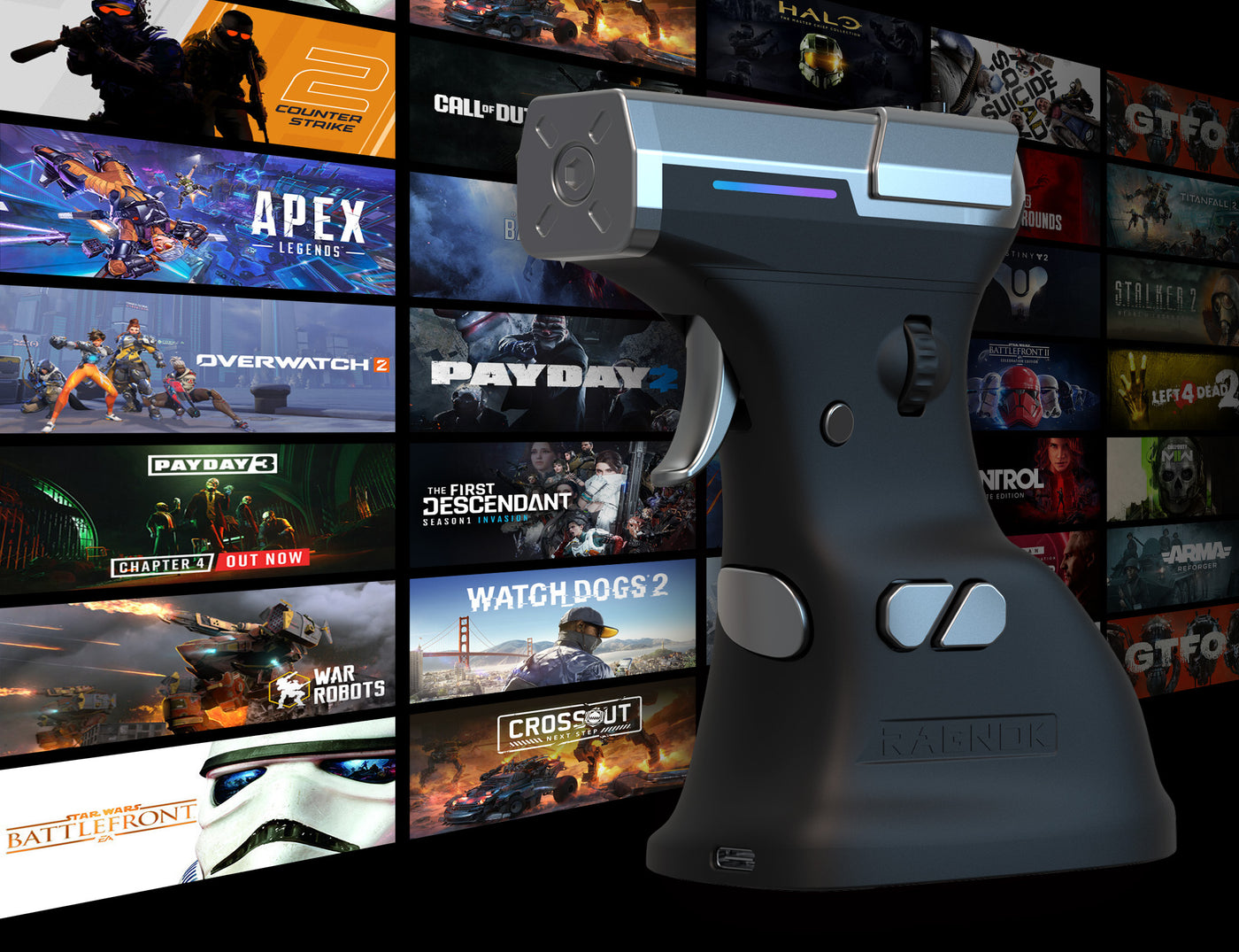 ErgoStrike7 – Gun Mouse with Recoil for FPS